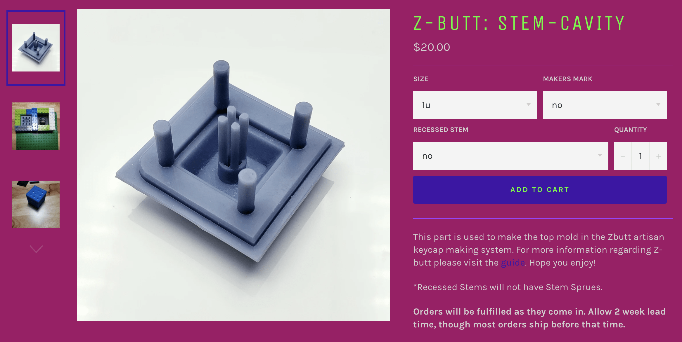 How to Make Resin Artisan Keycaps – Part 3: Making a Keycap Mold – Mihi ...