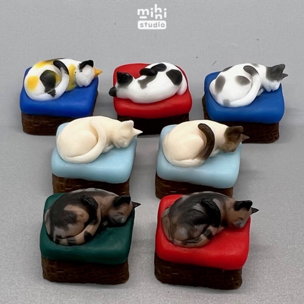 Catnap Keycaps | Mihi Mini Studio