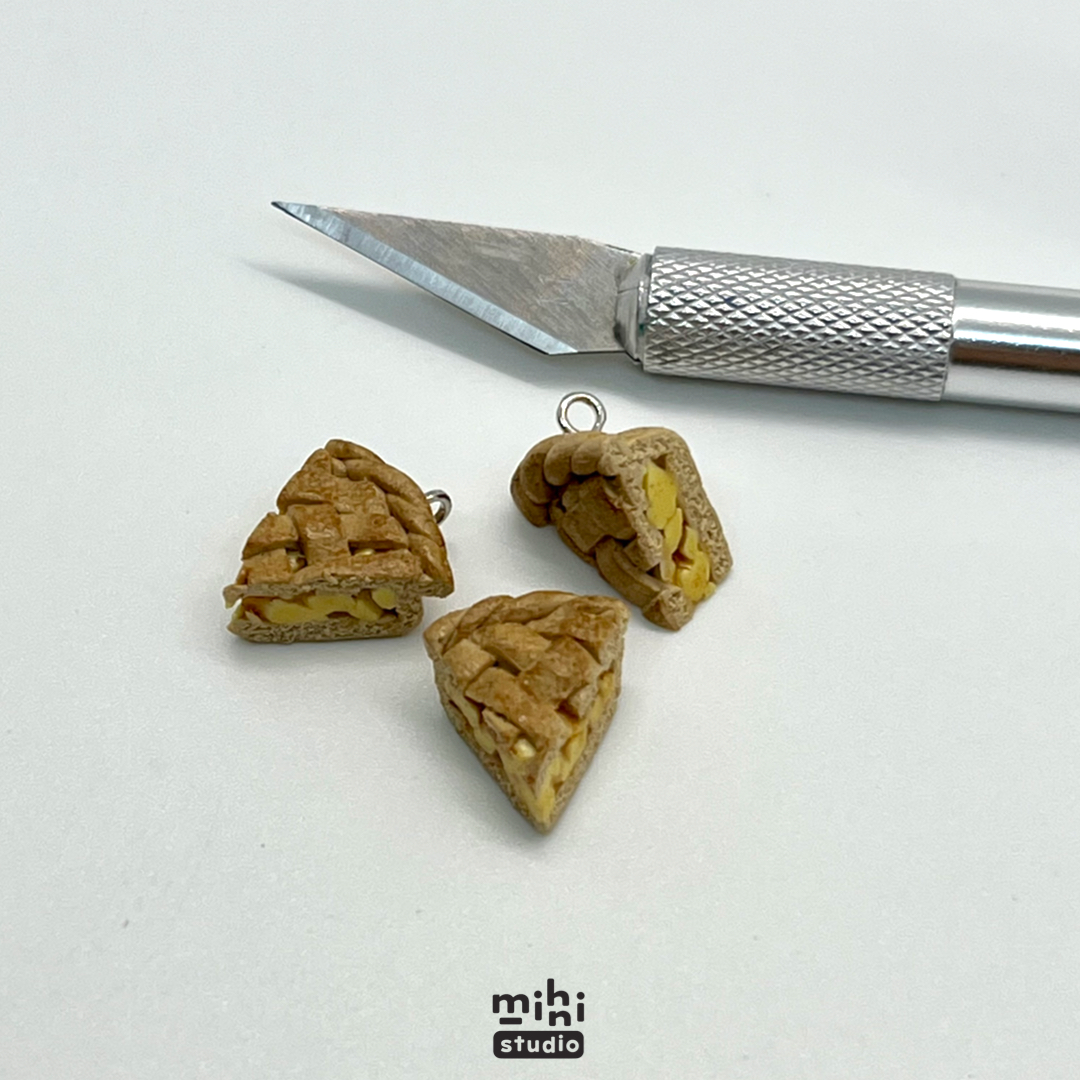 Apple Pie Charm | Mihi Mini Studio