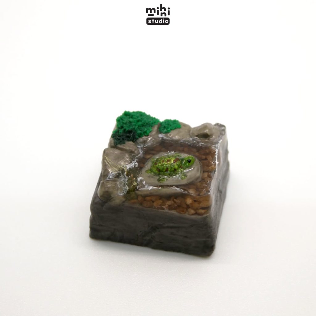 Mini Nature Diorama Keycaps | Mihi Mini Studio