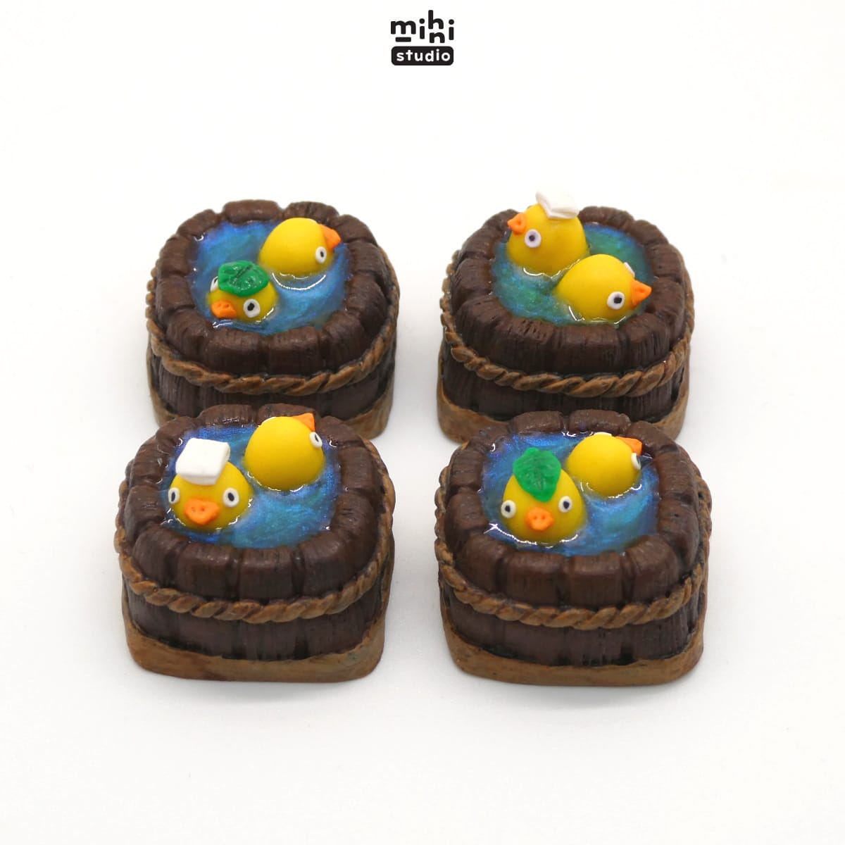 Bird Onsen Artisan Keycap | Mihi Mini Studio