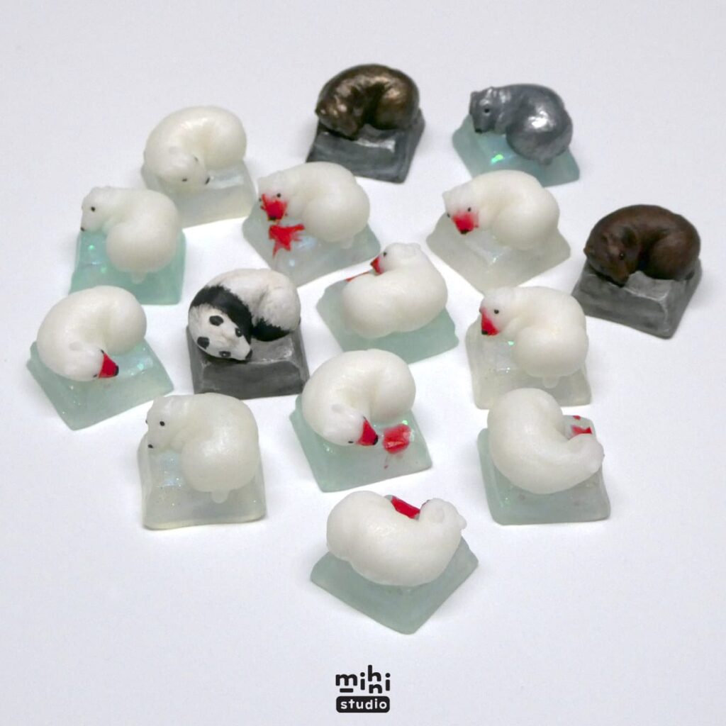 Beardonkadonk Keycaps | Mihi Mini Studio