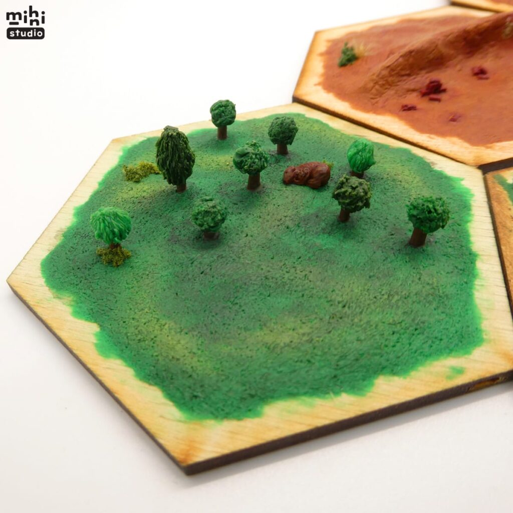3D Catan game board – Mihi Mini Studio