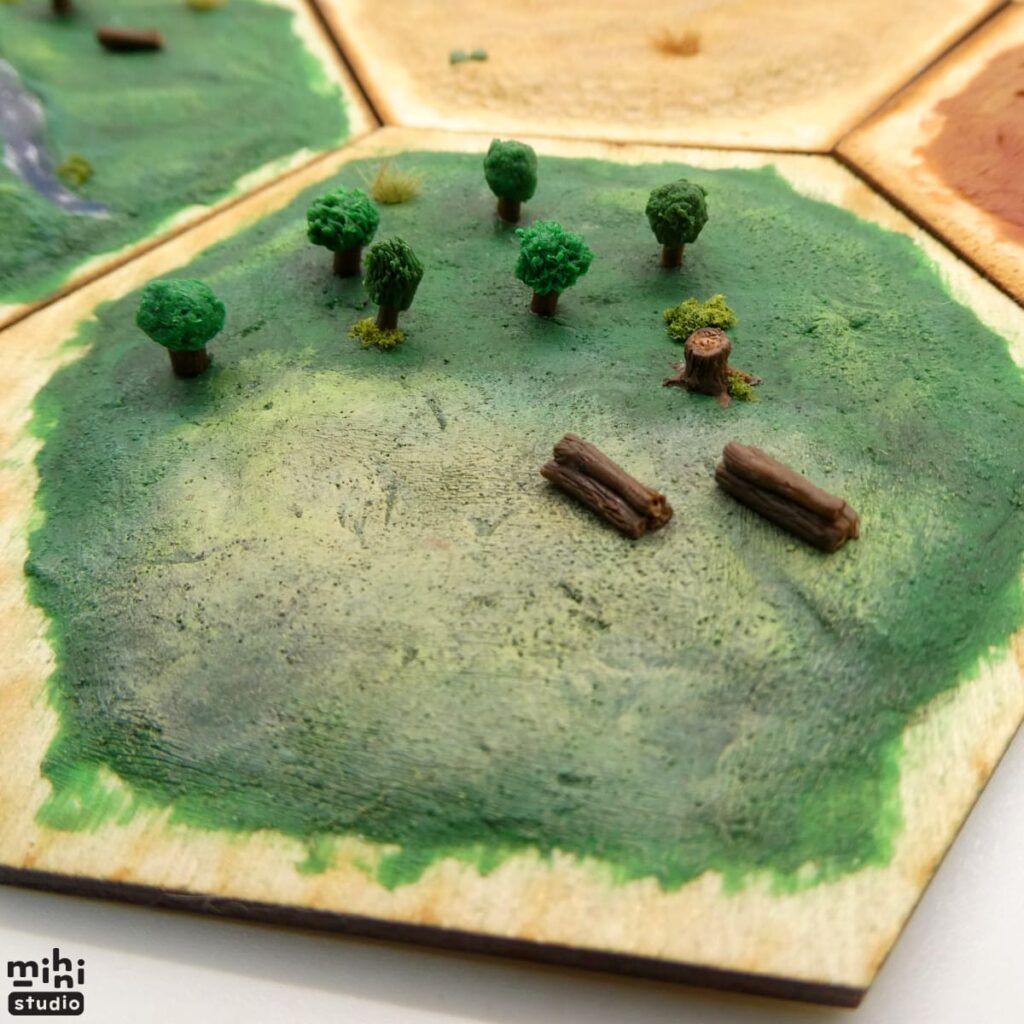 3D Catan Game Board by Mihi Mini Studio