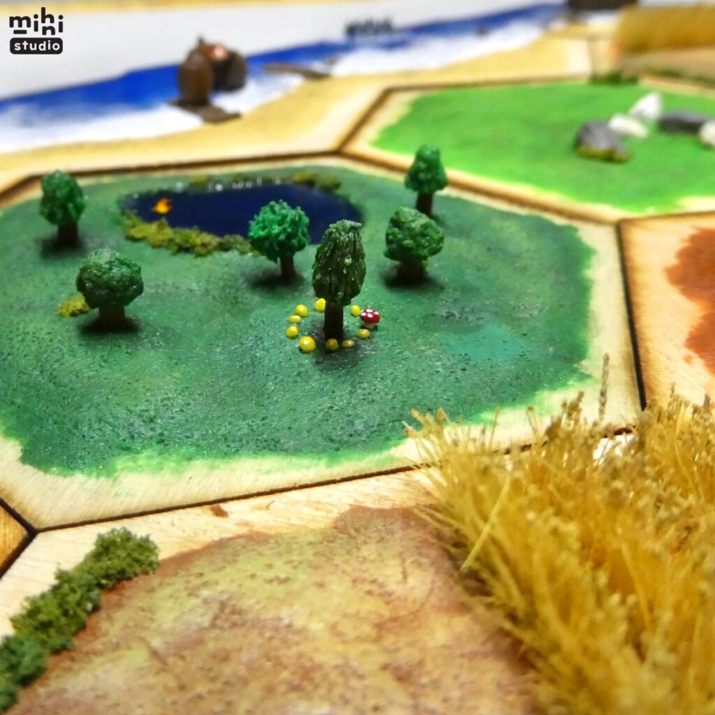 3D Catan Game Board by Mihi Mini Studio